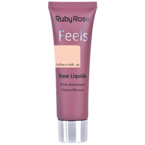 Ruby Rose Feels Base Liquida, 40 мл/36 г, оттенок: 40 coffee n’ milk