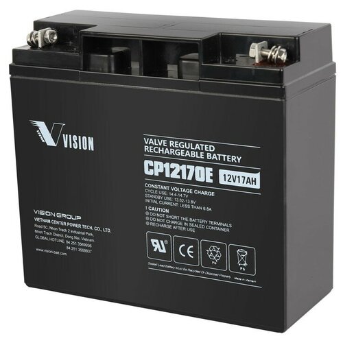 Аккумуляторная батарея Vision CP12170E-X 12V 17 A*Ч