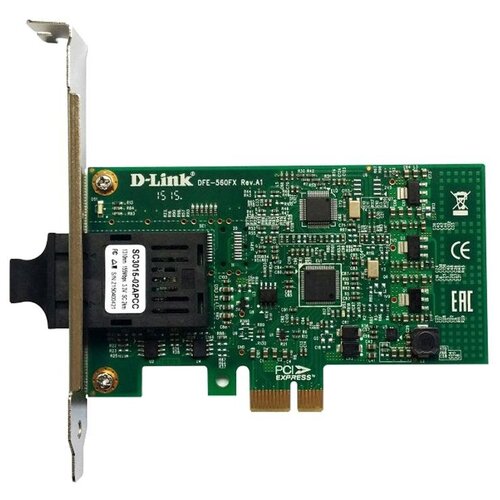 Сетевой адаптер D-Link 100BASE-FX DFE-560FX/10/B1A