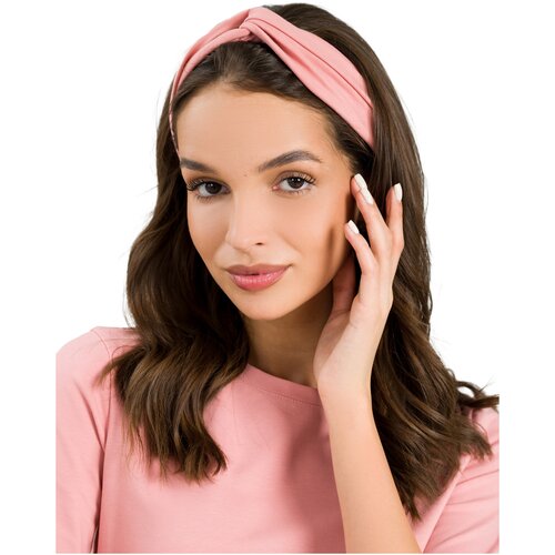 Трикотажная повязка на голову Lingeamo, пудрово-розовый
