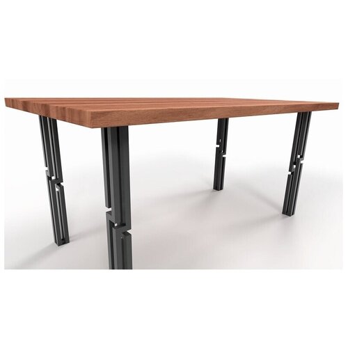 Обеденный прямоугольный универсальный стол в стиле Лофт Модель 41