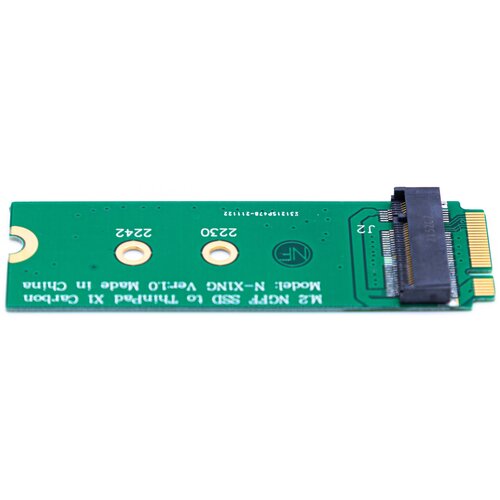 Адаптер GSMIN DP37 M.2 NGFF SATA на ThinPad X1 Carbon (Зеленый)