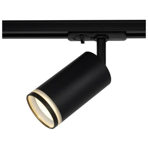 Трековый светильник-спот ЭРА TR52-GU10, 6500 К, черный