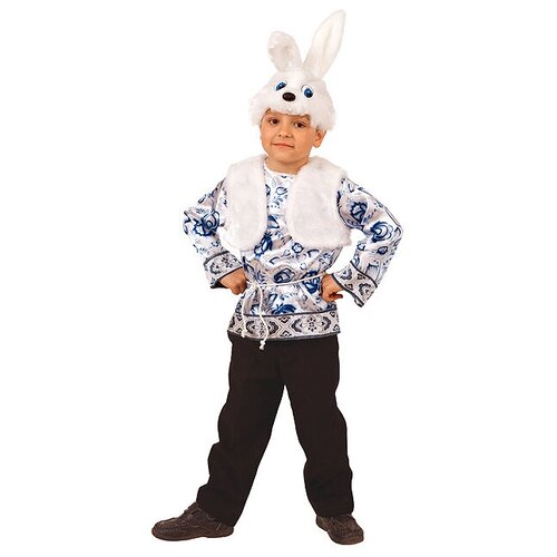 Батик Карнавальный костюм Зайчонок Ванятка, рост 122 см 5003-122-64