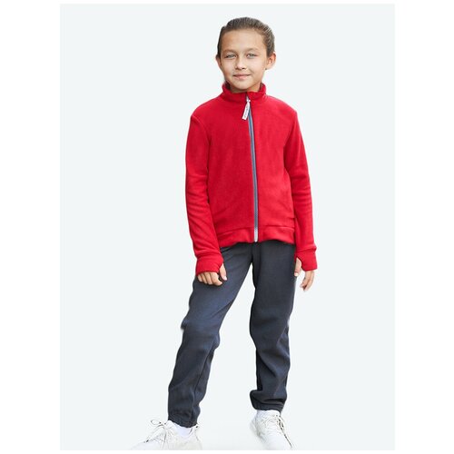 Комплект одежды Микита, размер 134, красный, серый