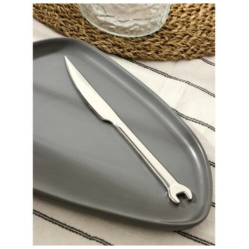 Нож столовый Magistro Workshop h=22 5 см цвет серебряный
