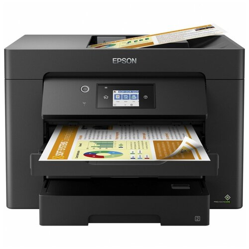 МФУ струйное Epson Workforce WF-7830DTWF, цветн, A3