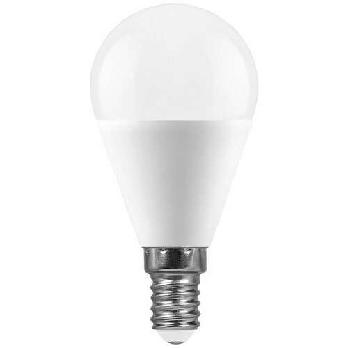 Лампа 11Вт 4000K LB-750 светодиодная шарик E14 G45 935Lm, 10 штук