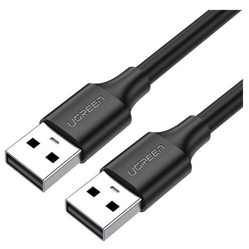 Кабель UGreen US102 USB 2.0 - USB 2.0, 1 м, 1 шт., черный