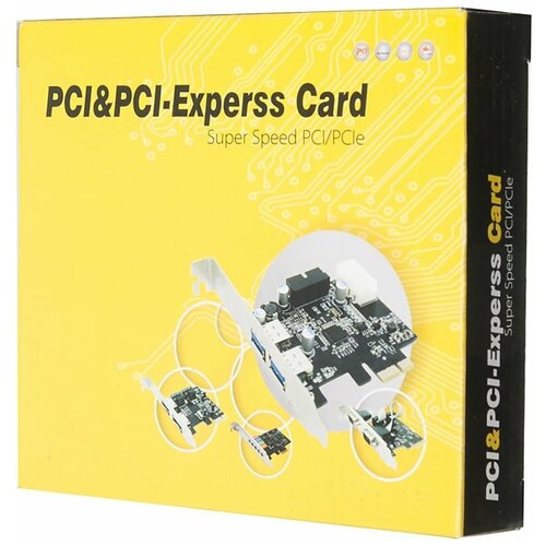 Контроллер PCI-E ASM1061 SATA III 2xE-SATA 2xSATA Ret