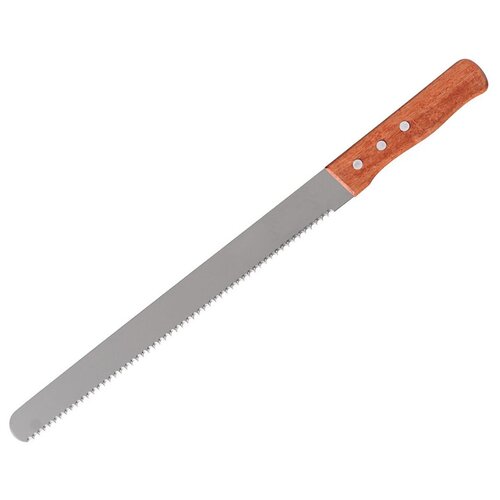 Нож 30 см. металлический с зубчиками