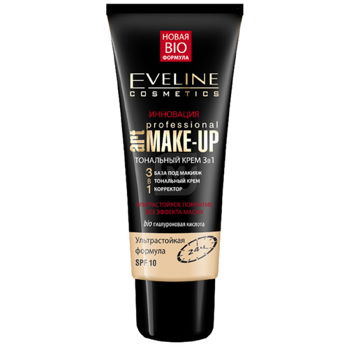 Eveline Cosmetics Тональный крем Art Scenic Professional Make Up, 30 мл/30 г, оттенок: слоновая кость, 1 шт.