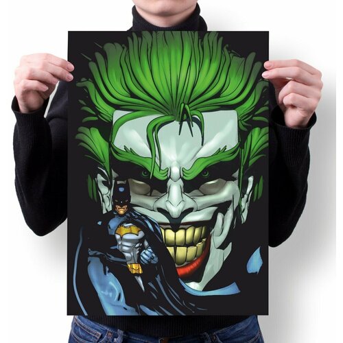 Плакат BUGRIKSHOP А3 принт "Джокер, Joker" - J0004