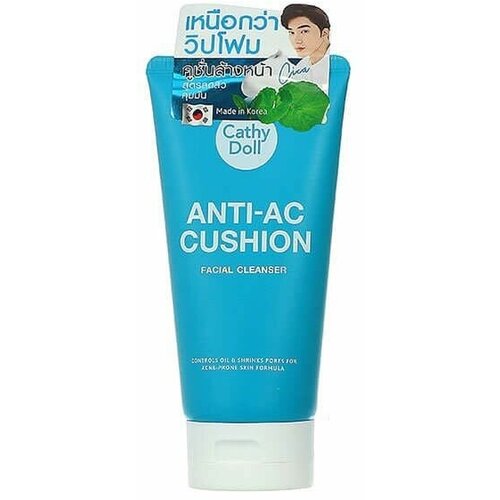 Cathy Doll Пенка для умывания Anti-Acne Cushion, контроль жирности, против акне 120 мл