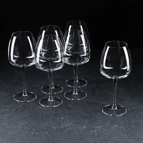 Набор бокалов для вина Anser, 610 мл, 6 шт