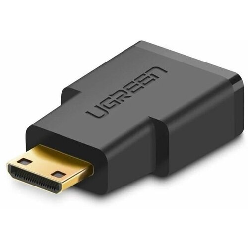 Адаптер UGREEN (20101) Mini HDMI Male to HDMI Female Adapter чёрный