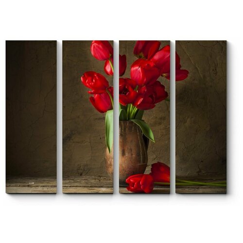 Модульная картина Прекрасные тюльпаны 60x45