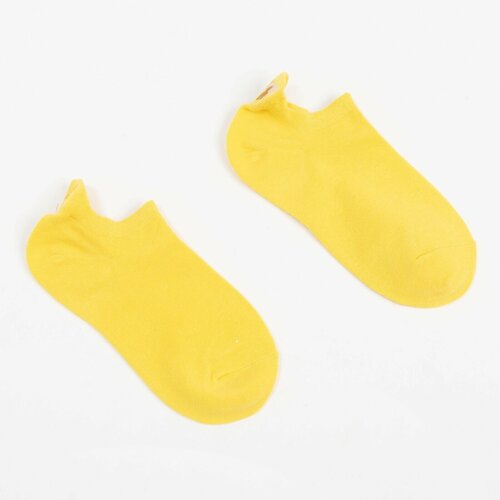 Носки Minaku, размер 23/25, желтый
