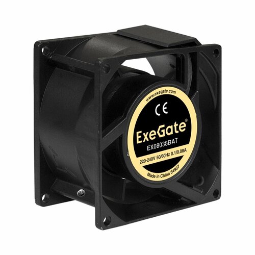 Вентилятор для корпуса Exegate EX08038BAT