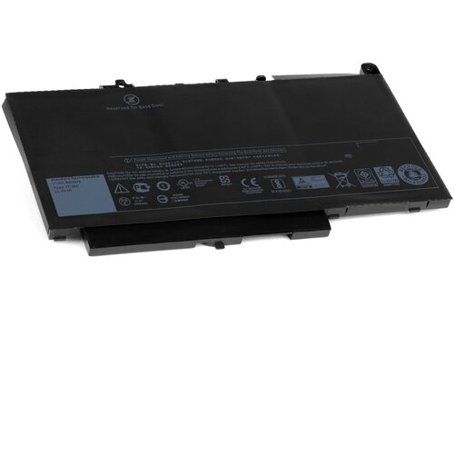 Аккумулятор 7CJRC для ноутбука Dell Latitude 12 E7270 11.4V 3530mAh черный