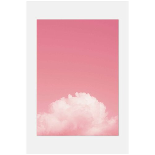 Постер для интерьера Postermarkt, 60х90 см в тубусе, Розовый #25