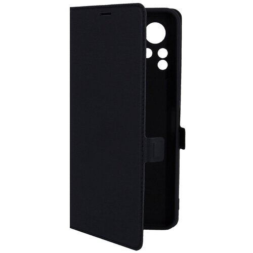 Чехол книжка на Infinix Note 11/ Note 12 (G88) эко-кожа черный с функцией подставки отделением для пластиковых карт Book case Miuko