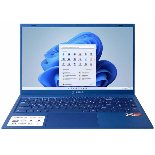 IRBIS 15NBC1010 15.6" Core i3-1115G4, 15.6"LCD 1920*1080 IPS , 8+512GB SSD, AC wifi, camera: 2MP, 5000mha battery, metal case, type-c, Astra Linux Com