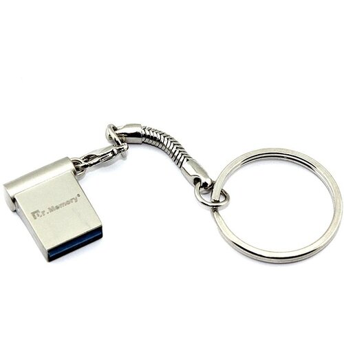 Флешка USB Dr. Memory mini 8Гб, USB 3.0, серебристый