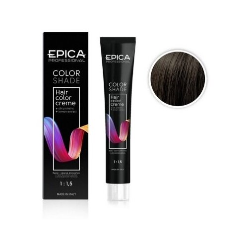 EPICA Professional Color Shade крем-краска для волос, 6.07 темно-русый шоколад холодный, 100 мл