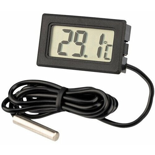 Термометр Rexant 70-0501 электронный с выносным датчиком измерения температуры длина провода 1 метр
