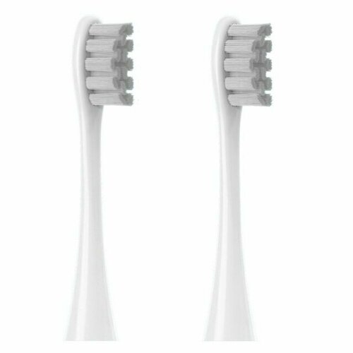 Сменные насадки для зубной щетки Oclean X / X PRO / Z1 / F1 / One / Air 2 / SE серый 2шт