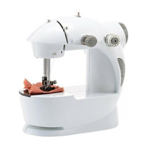 Электромеханическая портативная швейная машина 4в1 Mini Sewing Machine, цвет белый