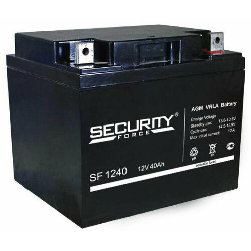 Аккумулятор Security Force 12V 40Ah SF 1240