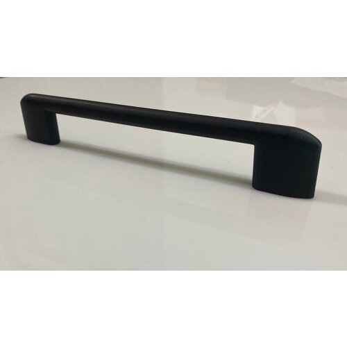 Ручка-скоба мебельная Inred IN.01.4195.128. MBL черная (8шт.), ручка для шкафов, комодов, для кухонного гарнитура, для мебели