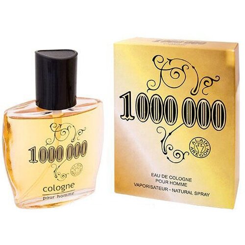 Alain Aregon Мужской 1000000 Eau de Cologne Одеколон (edc) 60мл