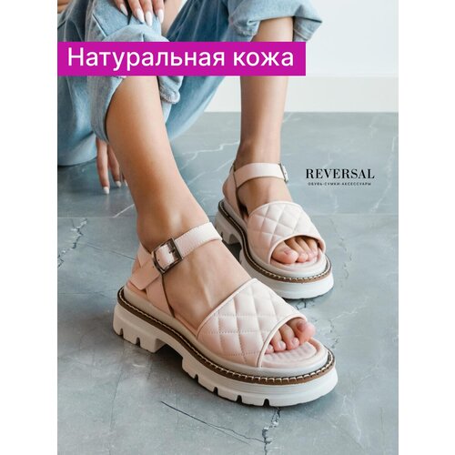 Сандалии Reversal, размер 37, розовый, белый