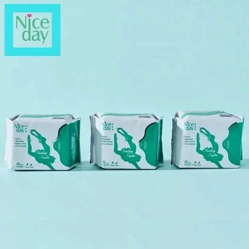 3 упаковки NiceDay Ежедневные женские прокладки 155 мм