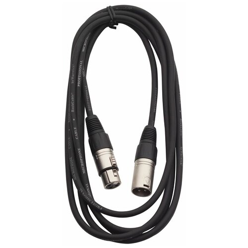 Rockcable RCL 30303 D7 Микрофонный кабель XLR(M) XLR( F) 3 м