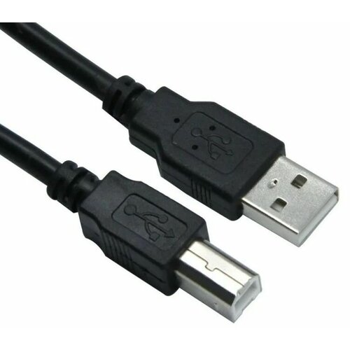 Шнур USB 2.0 (1,5 метра) (принтер-сканер) USB A (шт) - USB B (шт) с фильтром DL31