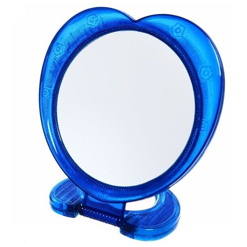 Зеркало настольное «Галантное» круг, подвесное, цвет микс, 16*16см (Стикер на минивл15шт)