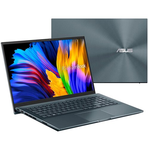 Ноутбук ASUS Zenbook Pro 15 UM535QA-KS241 90NB0UK1-M00BN0 (AMD Ryzen 7 5800H 3.2GHz/16384Mb/1Tb SSD/AMD Radeon Graphics/Wi-Fi/Bluetooth/Cam/15.6/1920x1080/Touchscreen/No OS)