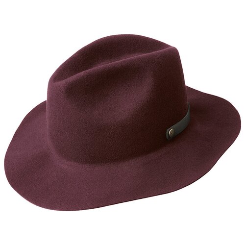 Шляпа Bailey, размер 57, бордовый