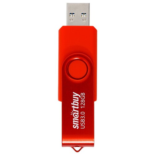 Память Smart Buy "Twist" 128GB, USB 3.0 Flash Drive, красный