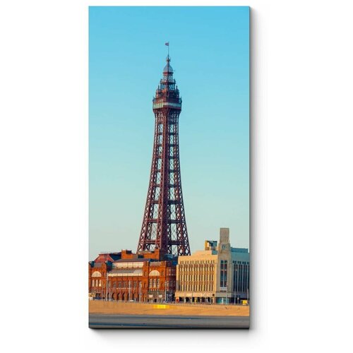 Модульная картина Ланкаширская башня, Англия40x80