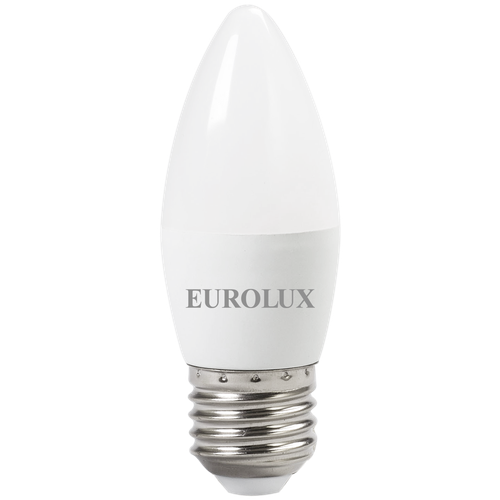 Лампа светодиодная Eurolux LL-E-C37-6W-230-2,7K-E27