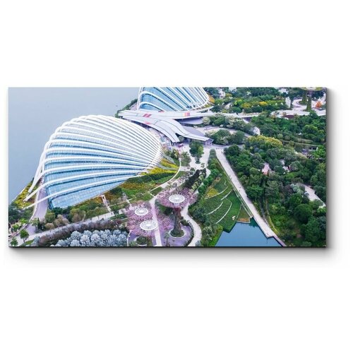Модульная картина Невероятно красивый Сингапур 120x60