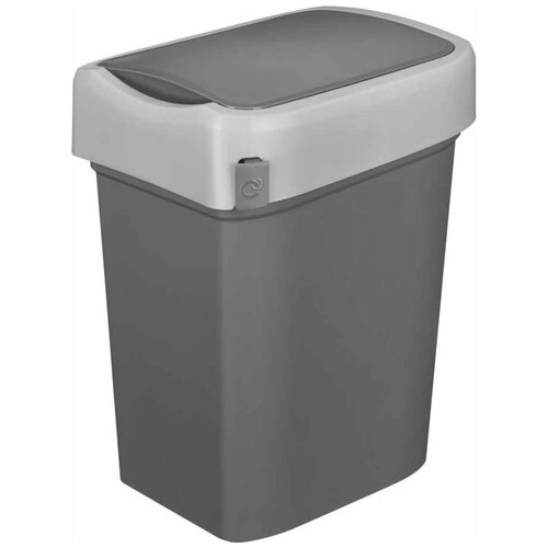 Контейнер для мусора SMART BIN 25Л (серый)