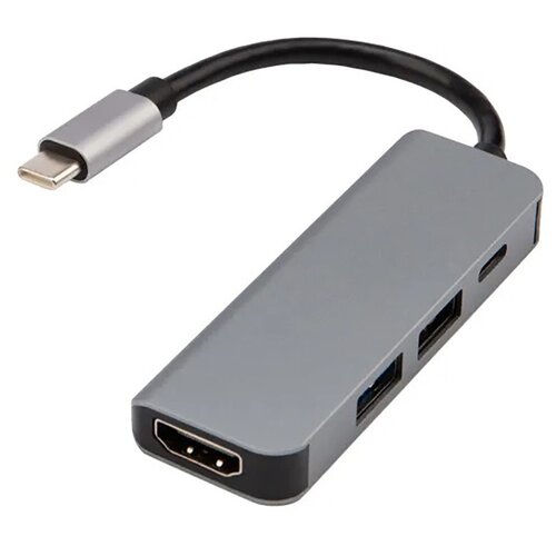 Разветвитель USB Type-C на 4 порта: 1xHDMI/2xUSB 3.0 PD/1xType-C PD Rexant 18-4151 rs-18-4151