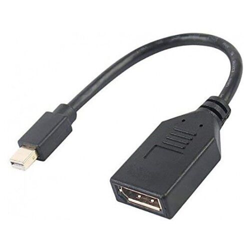 Переходник адаптер 4К miniDisplayPort M в DisplayPort F, 0.2 м, KS-is