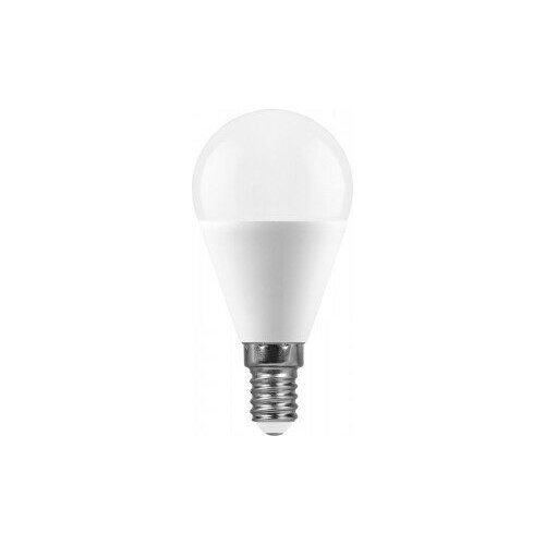 Светодиодная LED лампа Feron шар G45 E14 11W(935lm) 4000K 4K матовая 92x45, LB-750 25947 (упаковка 14 штук)